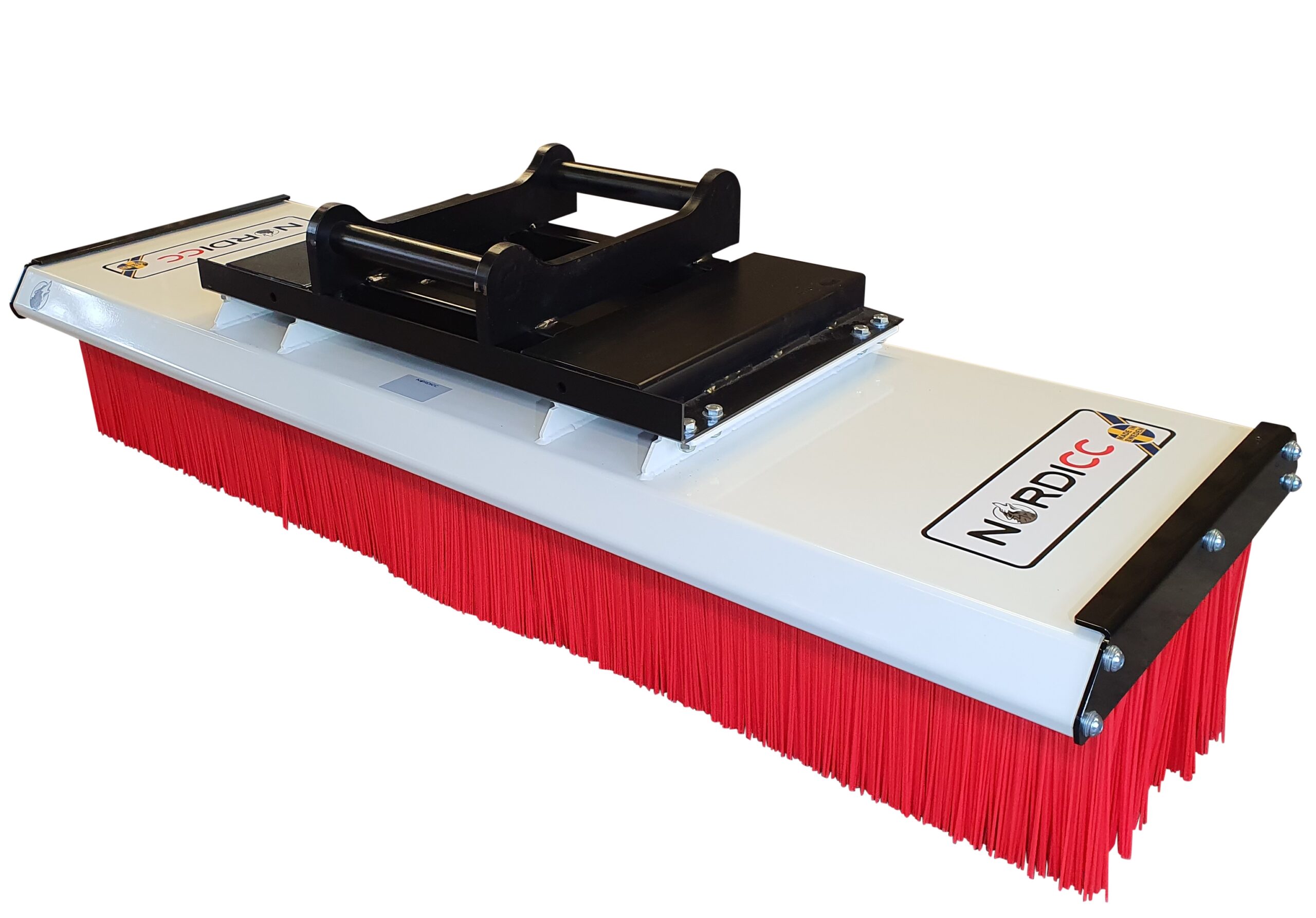 Sopborste för grävmaskin - fäste S70 inkl. gaffelfäste, bredd 1800 mm ...