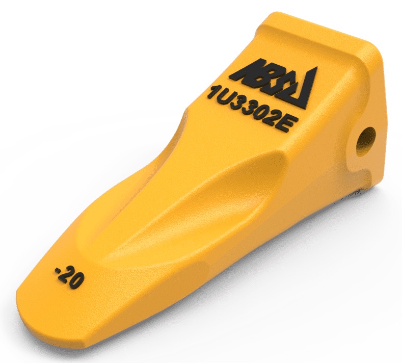 Bergtand - CAT J300, fäste 3 tum, antal 4 st, modell Long Life - Todd ...