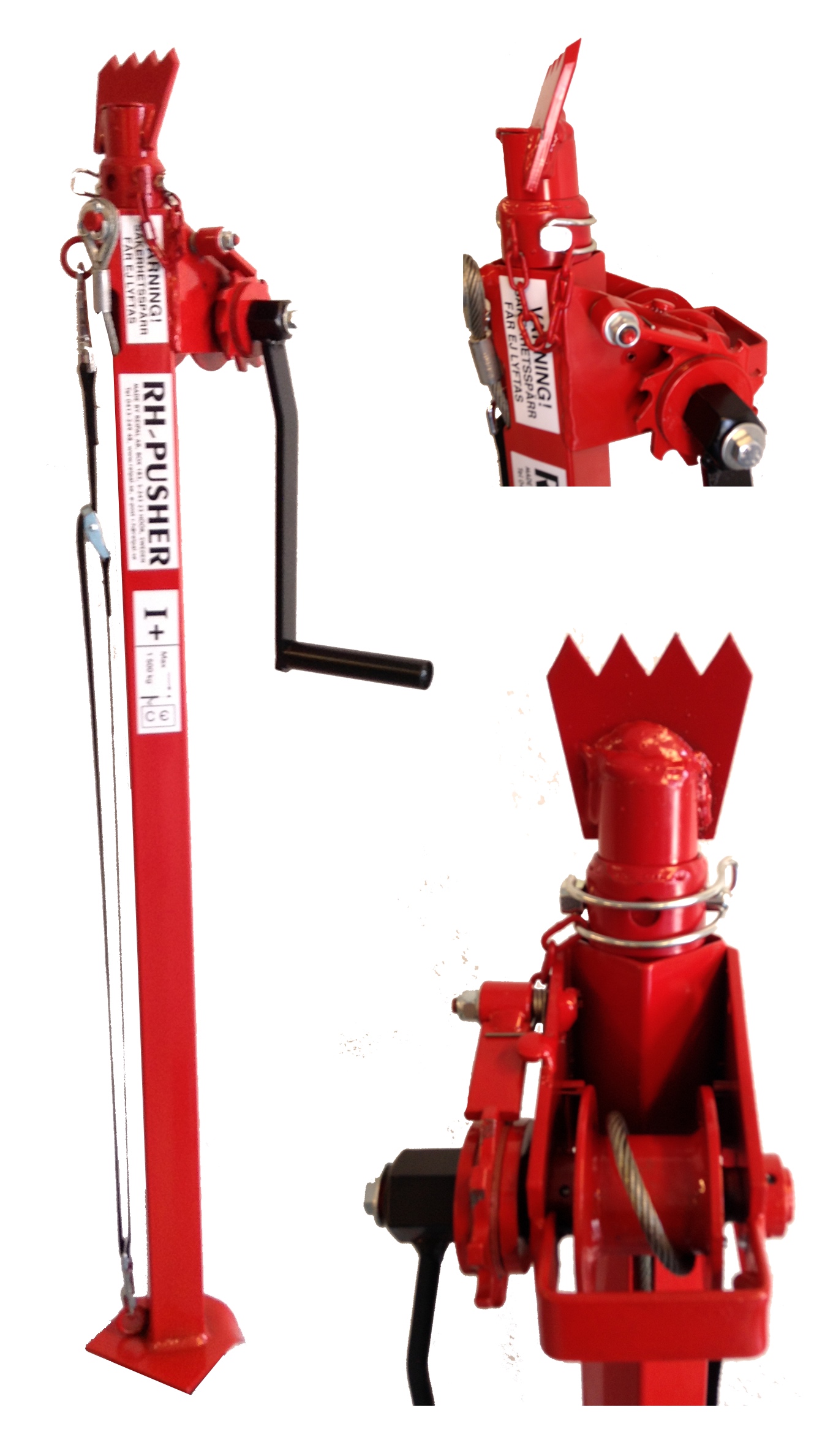 Trädfällriktare RH Pusher 1 - maxtryck 1500 kg, transportlängd 115 cm ...