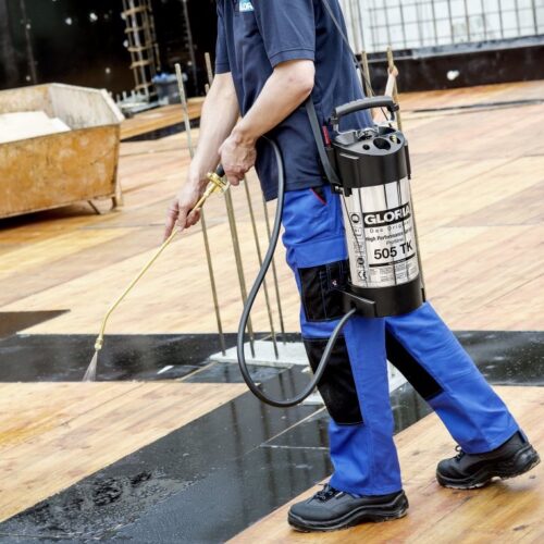 Tryckspruta Gloria 505TK Profiline - för kallavfettning, kapacitet 5 ...