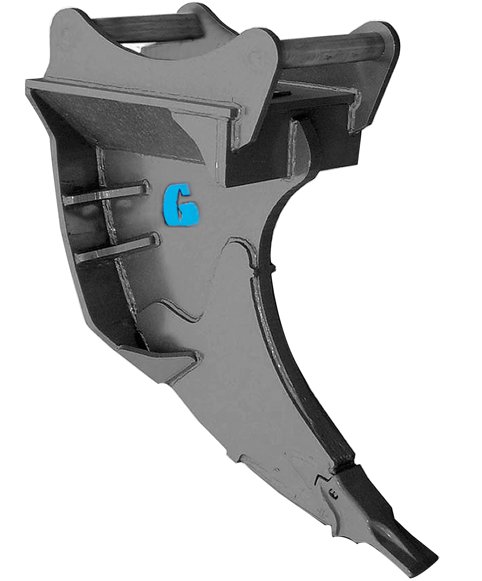 Tjälbrytare – fäste B45, för maskinvikt 50-70 ton, djup 1450 mm, tand ...