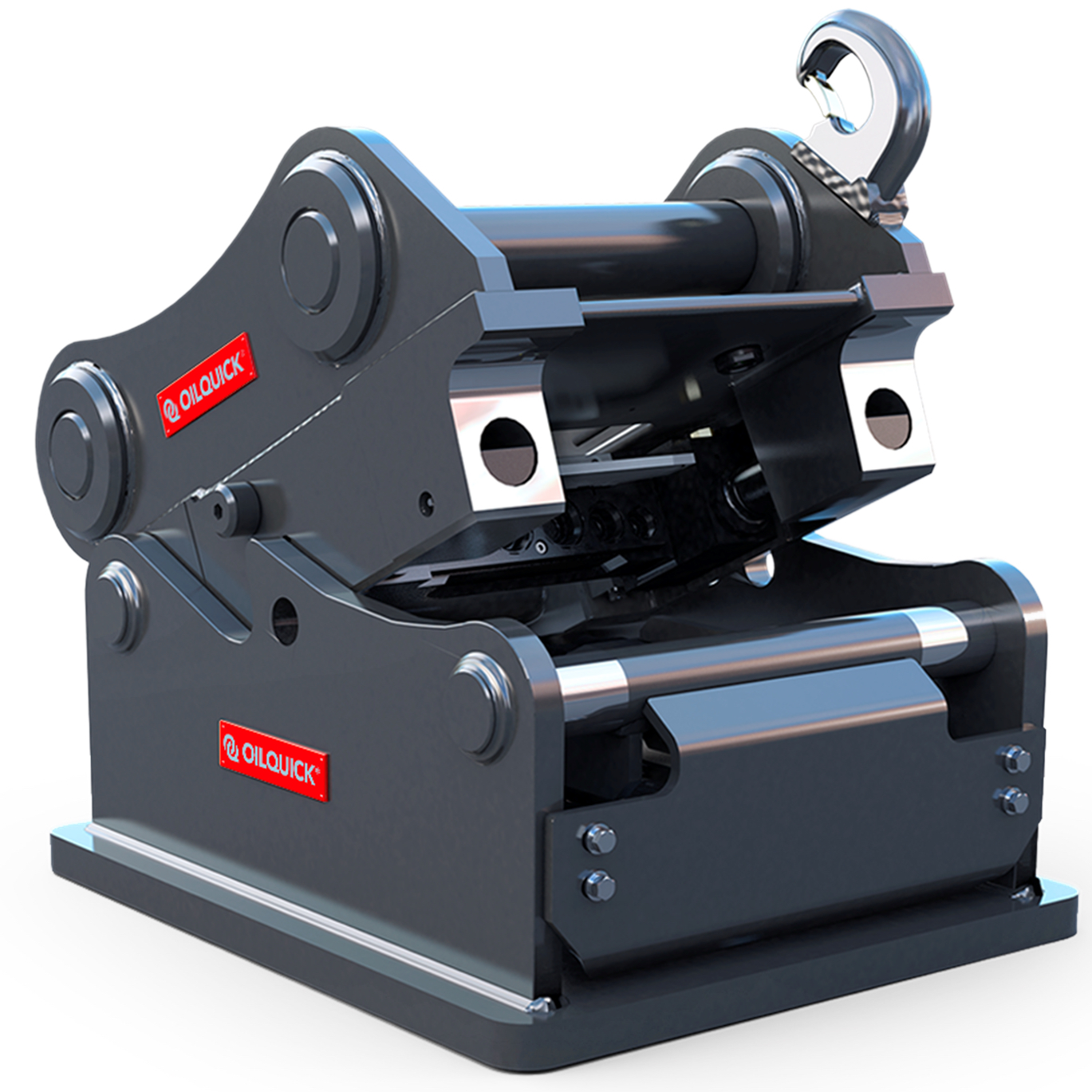 Snabbfäste Oilquick - hydrauliskt, fäste S90, för maskinvikt 40-70 ton - Todd Timber