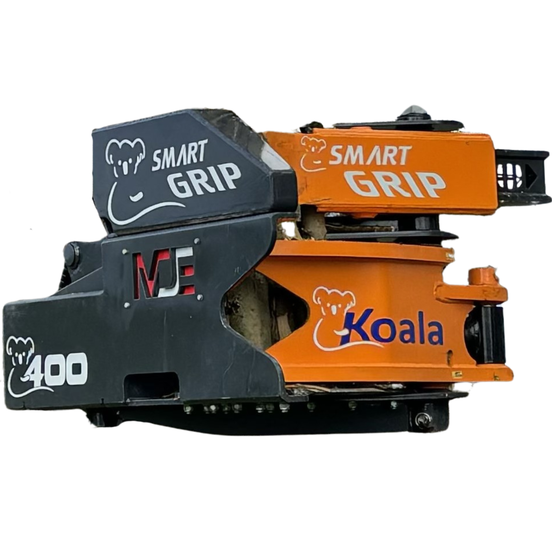 Smart Grip kollektortillsats - till energiklipp Koala 300 - ger möjlighet att hantera flera träd ...